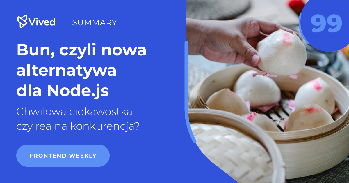 Szybszy Node.js już tu jest - Frontend Weekly vol. 99 - Vived