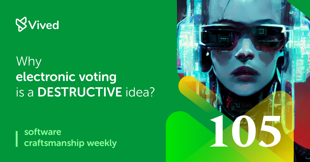 Why electronic voting is a DESTRUCTIVE idea - Software Craftsmanship ...