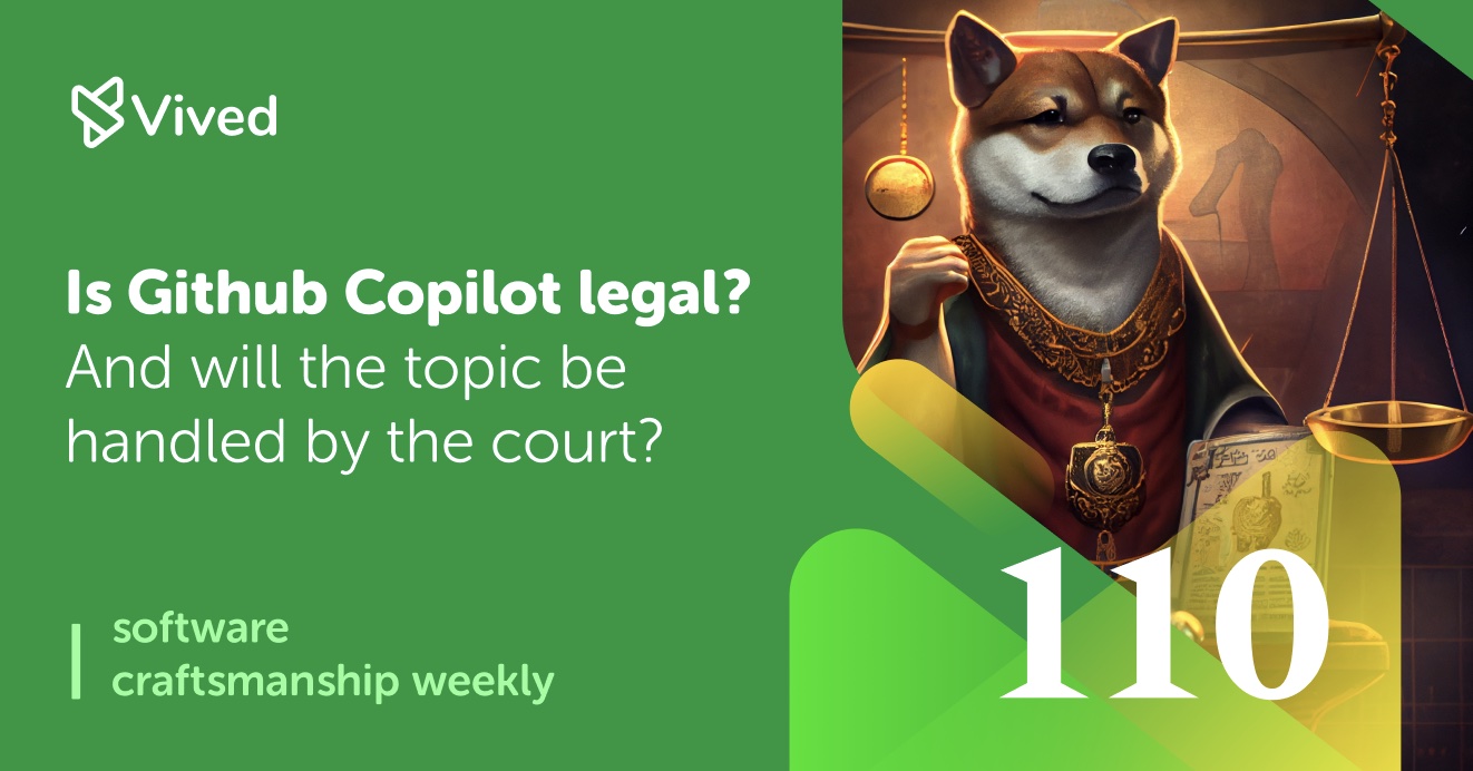 Is Github Copilot legal? And will the topic be handled by the court? - Software Craftsmanship ...