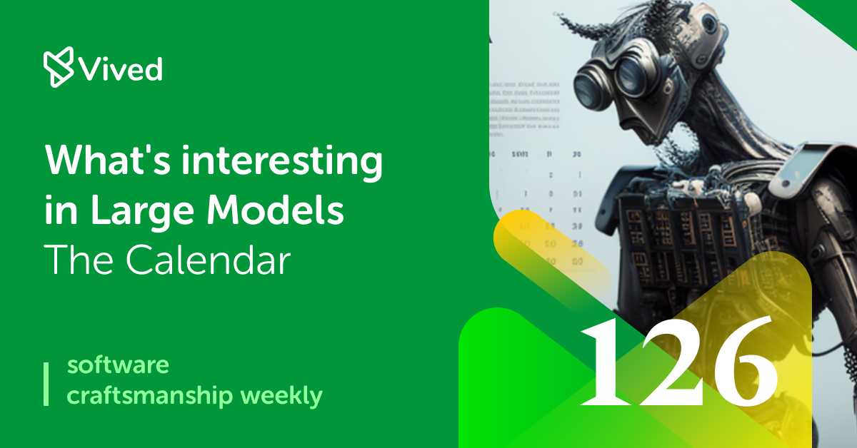 What's interesting about the Large Models: The Calendar - Software ...